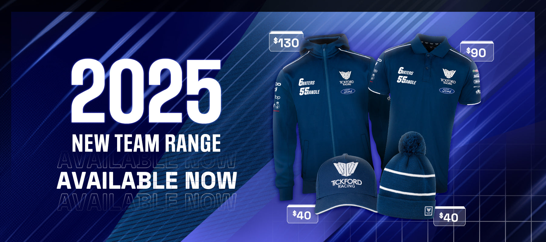 Tickford, Monster, Cam Waters & Castrol Team Merchandise – Tickford ...