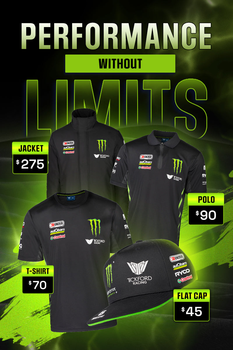 Tickford, Monster, Cam Waters & Castrol Team Merchandise – Tickford ...