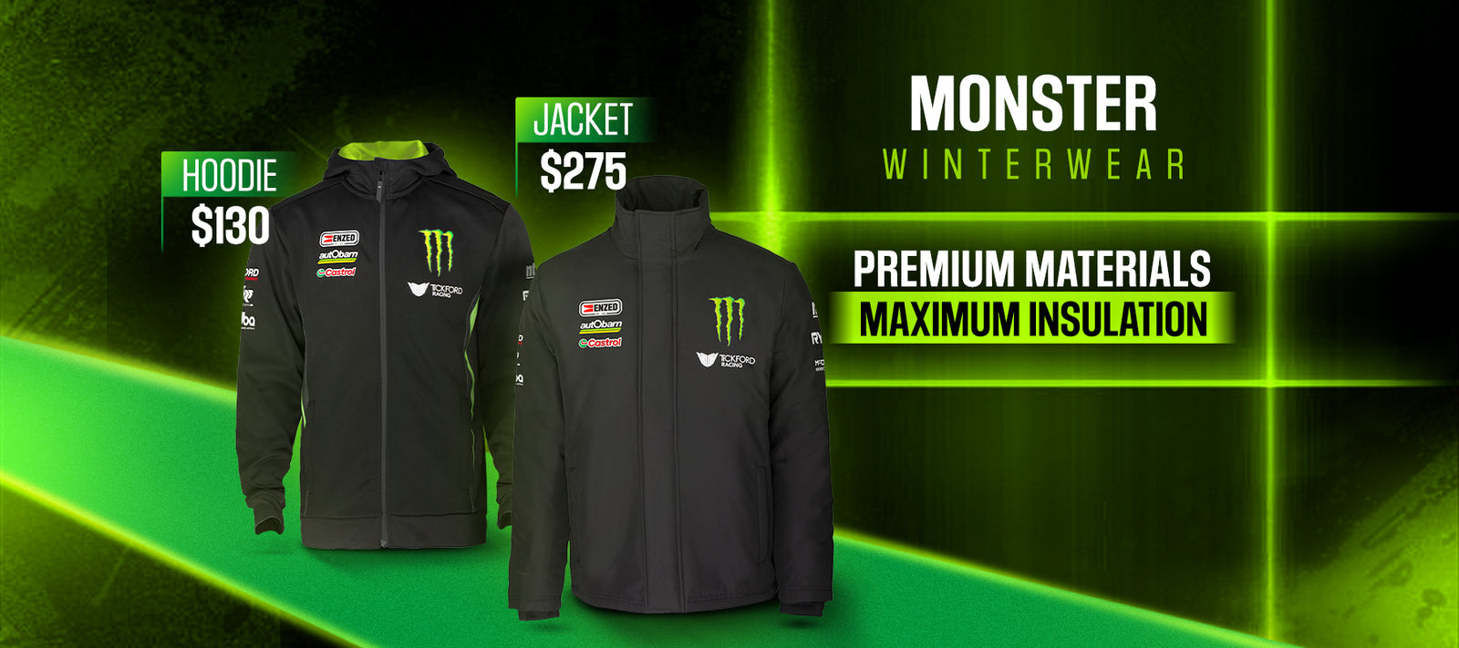 Tickford, Monster, Cam Waters & Castrol Team Merchandise – Tickford ...