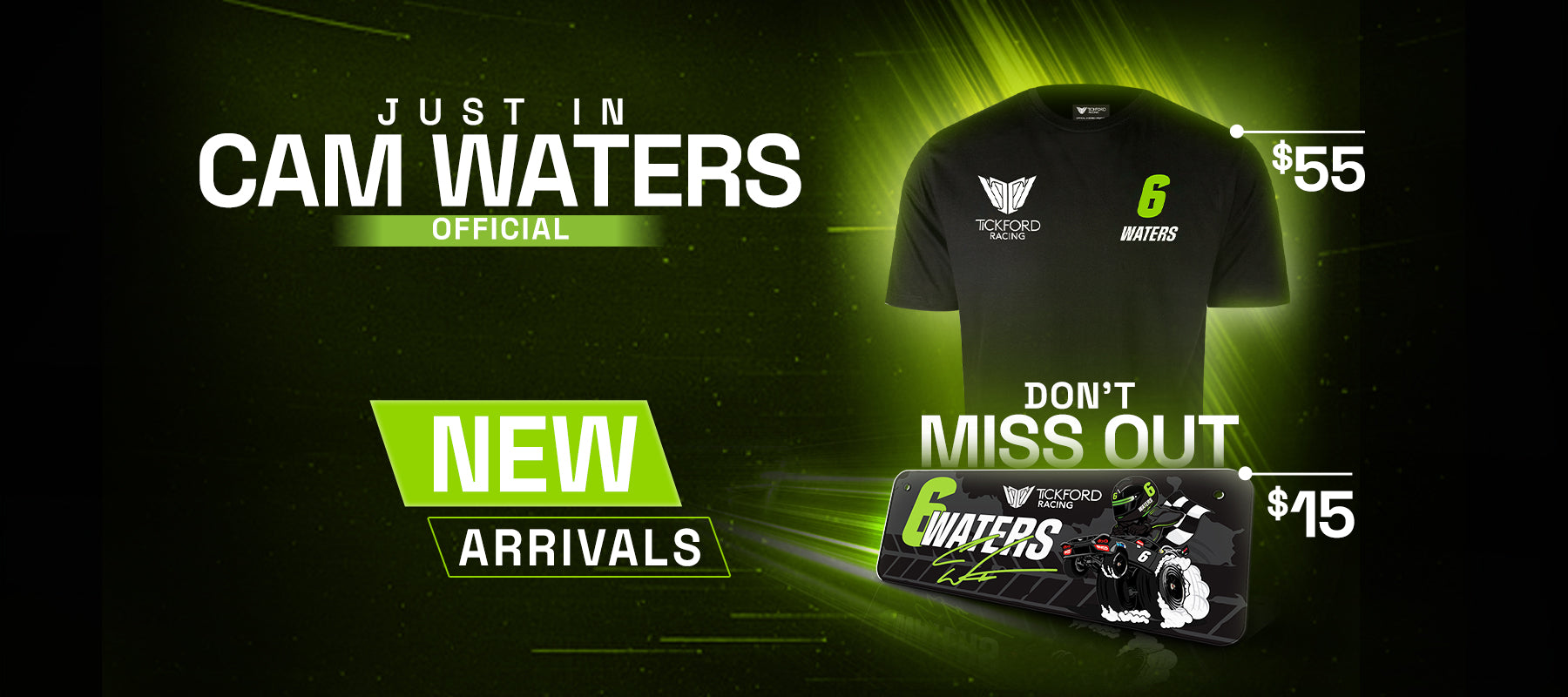 Tickford, Monster, Cam Waters & Castrol Team Merchandise – Tickford ...