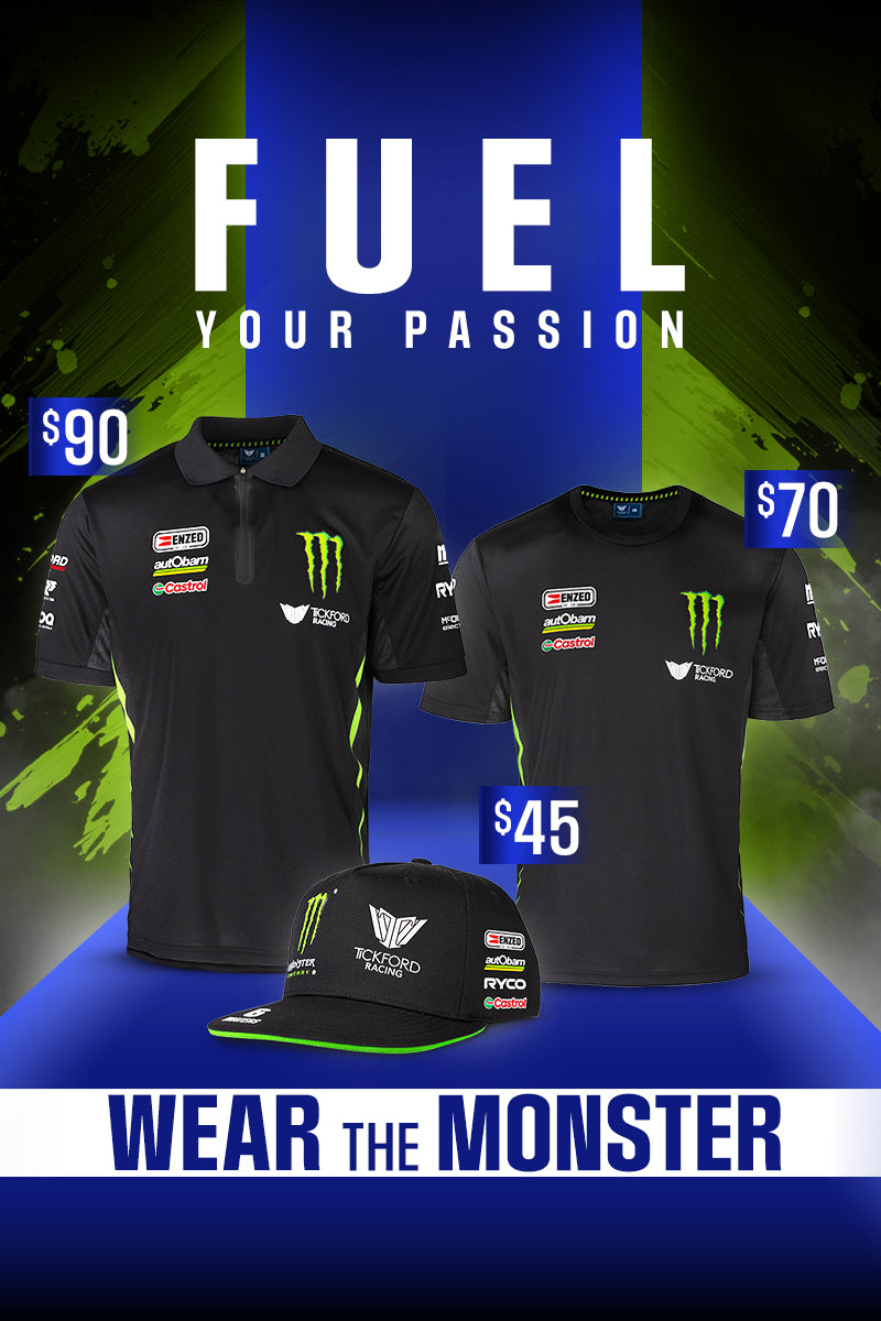 Tickford, Monster, Cam Waters & Castrol Team Merchandise – Tickford ...